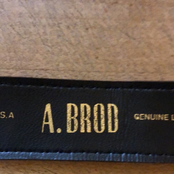 A. Brod | Accessories | Vintage A Brod Leather Cheetah Belt | Poshmark